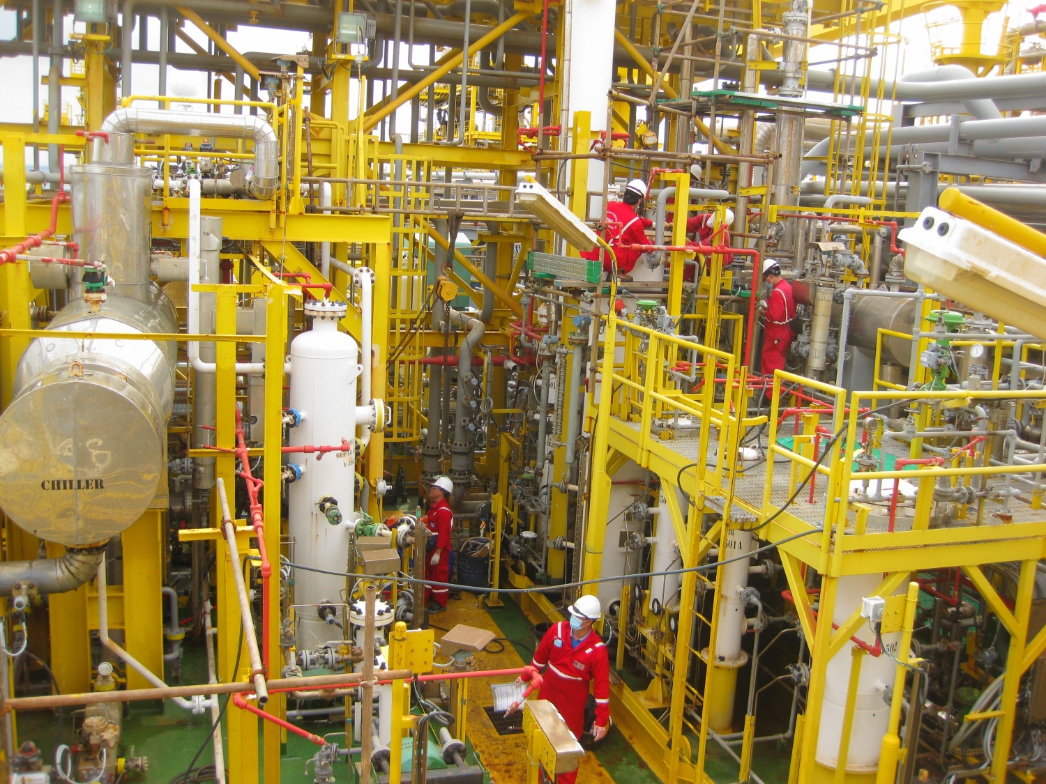 PPS tổ chức Lễ chào cờ mừng ngày Quốc khánh 2/9 trên tàu FPSO Ruby II